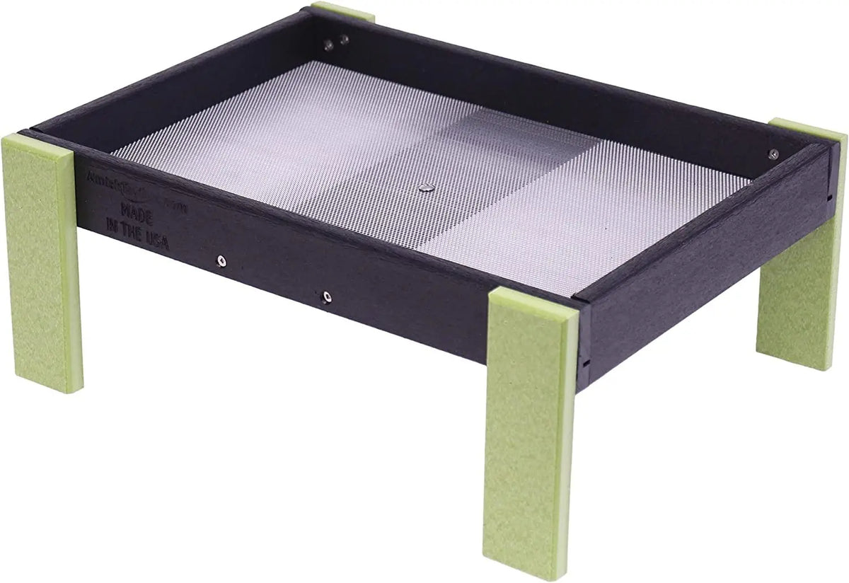 Amish Made Wildlife Ground Feeder – 15.5 x 12 x 6 Inch – USA– Apollo