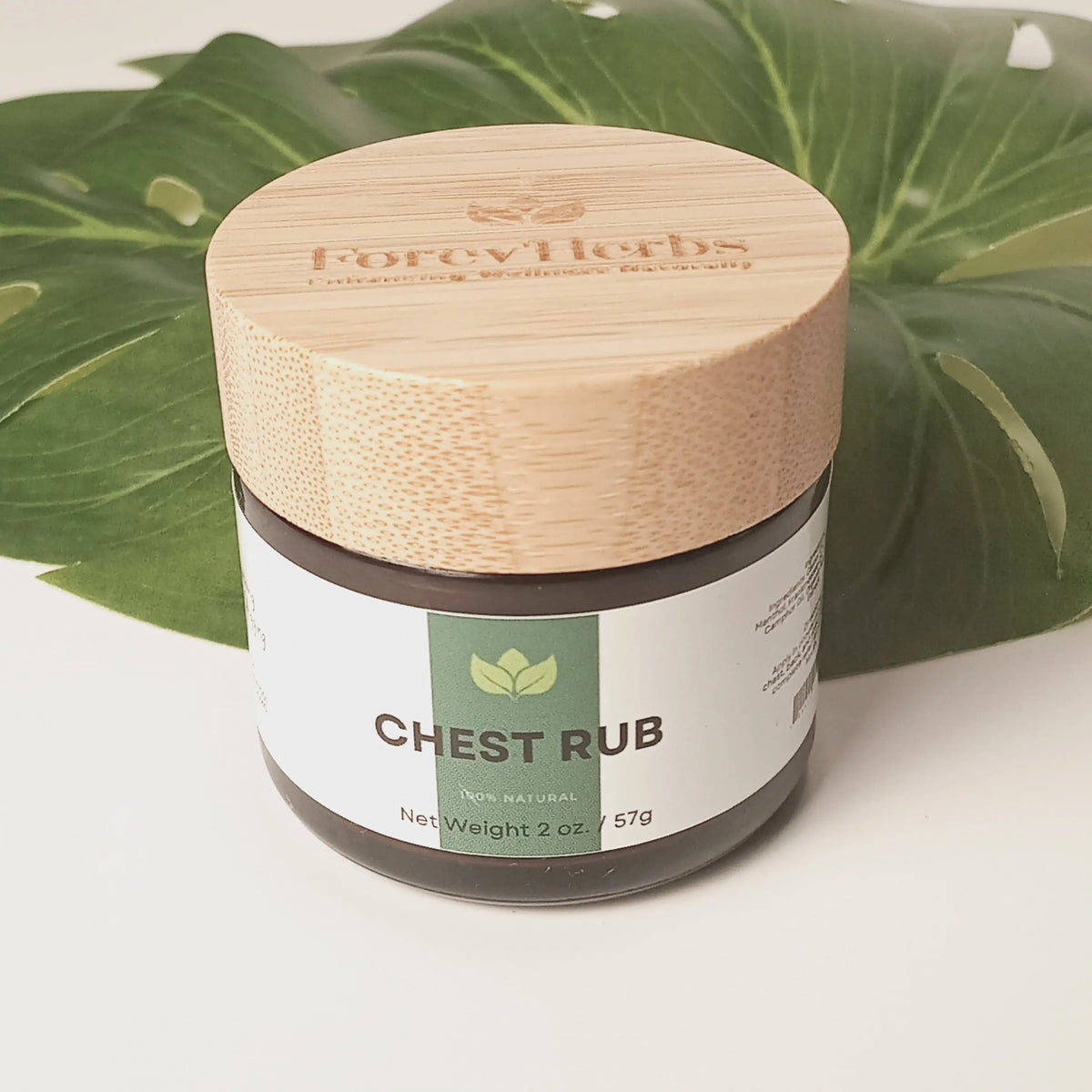 Natural Chest Rub 2 Oz Made in USA – Soothing Respiratory Care ...