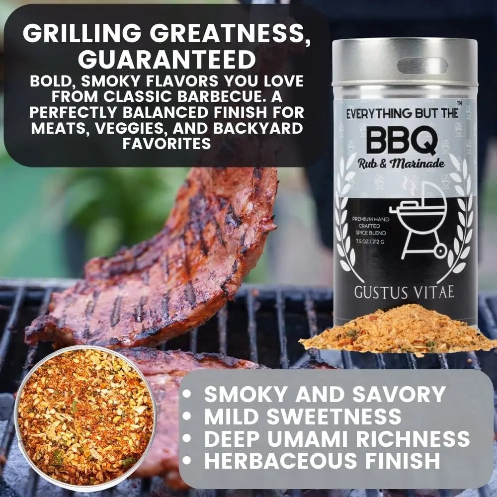 Complete Kitchen Seasoning Set 8 XL Tins 8oz Made in USA | Gustus Vitae ...