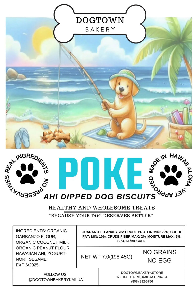 Organic Poke Dog Treats | Made in USA– Apollo