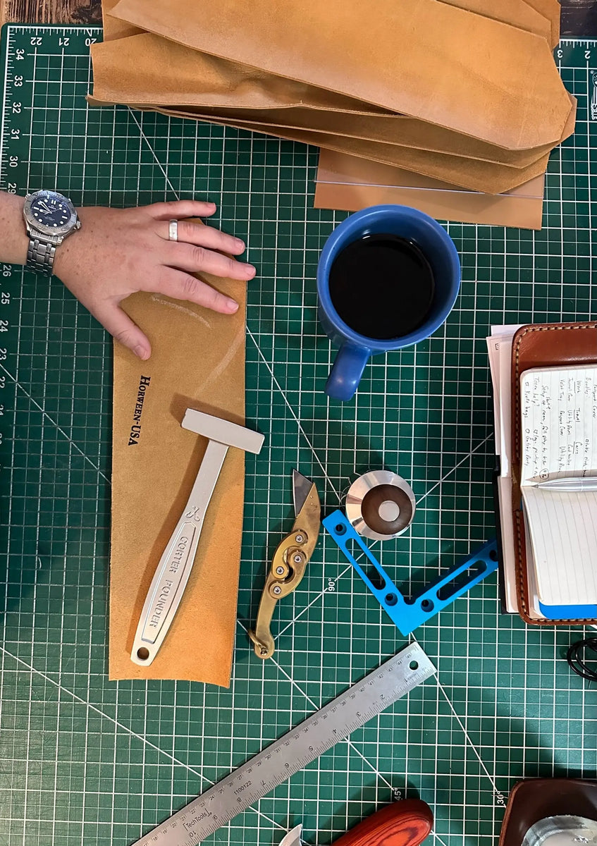 Leather Utility Pouch - Handcrafted in North Texas, Made in USA– Apollo