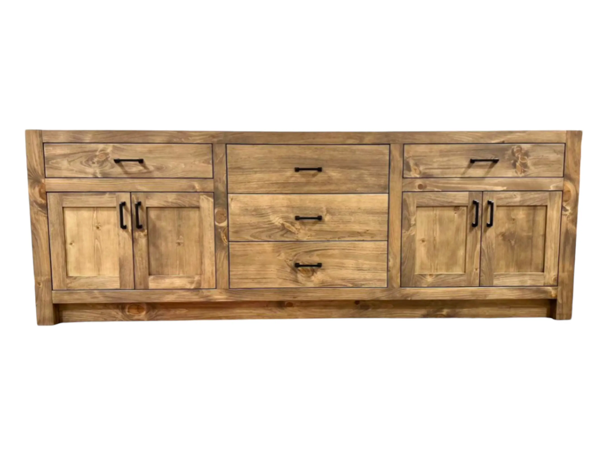 Custom Kitchen Island 24"x34" with Drawers Made in USA | Limitless ...