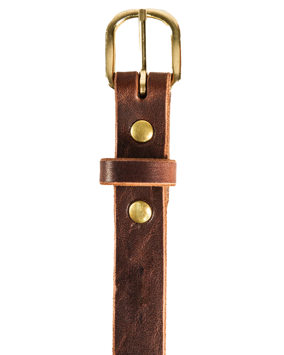Women's Essential Leather Belt No. 1509 | Made in USA– Apollo